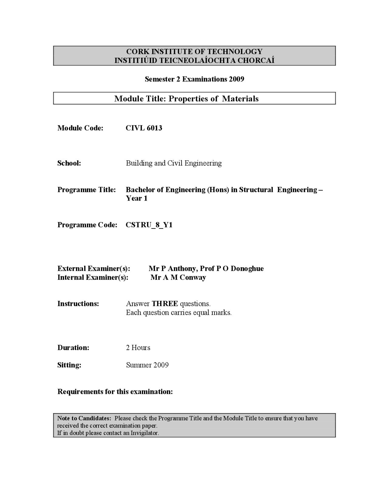 Possible Weld Defects Properties Of Materials Old Exam Paper Docsity