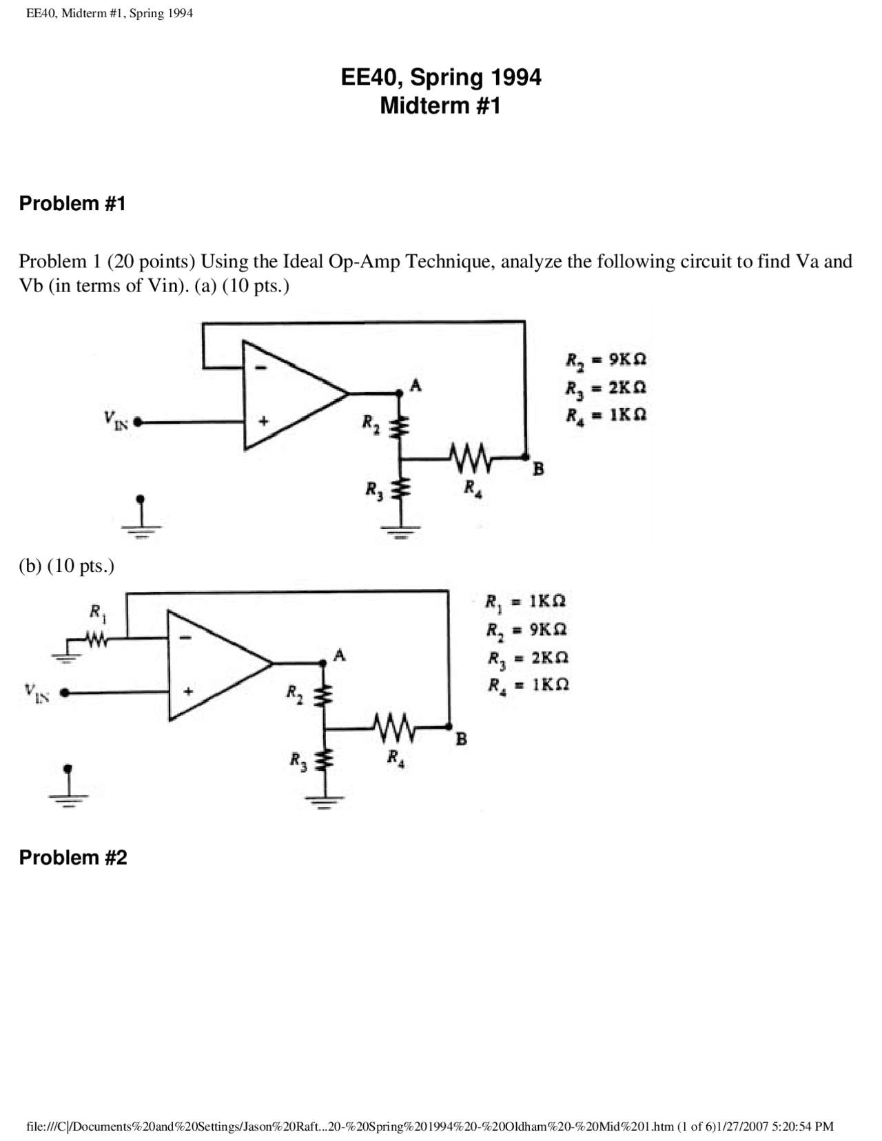 Technique Electrical Engineering Exam Docsity