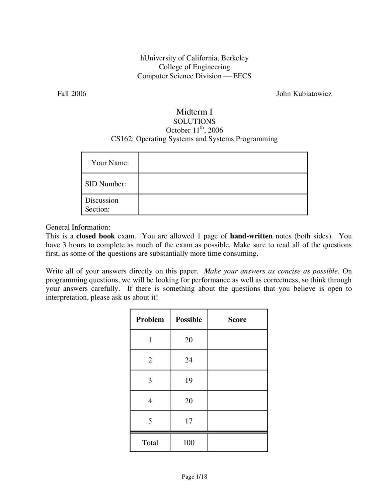 Virtual Machine Operating Systems And System Programming Solved Exams Docsity
