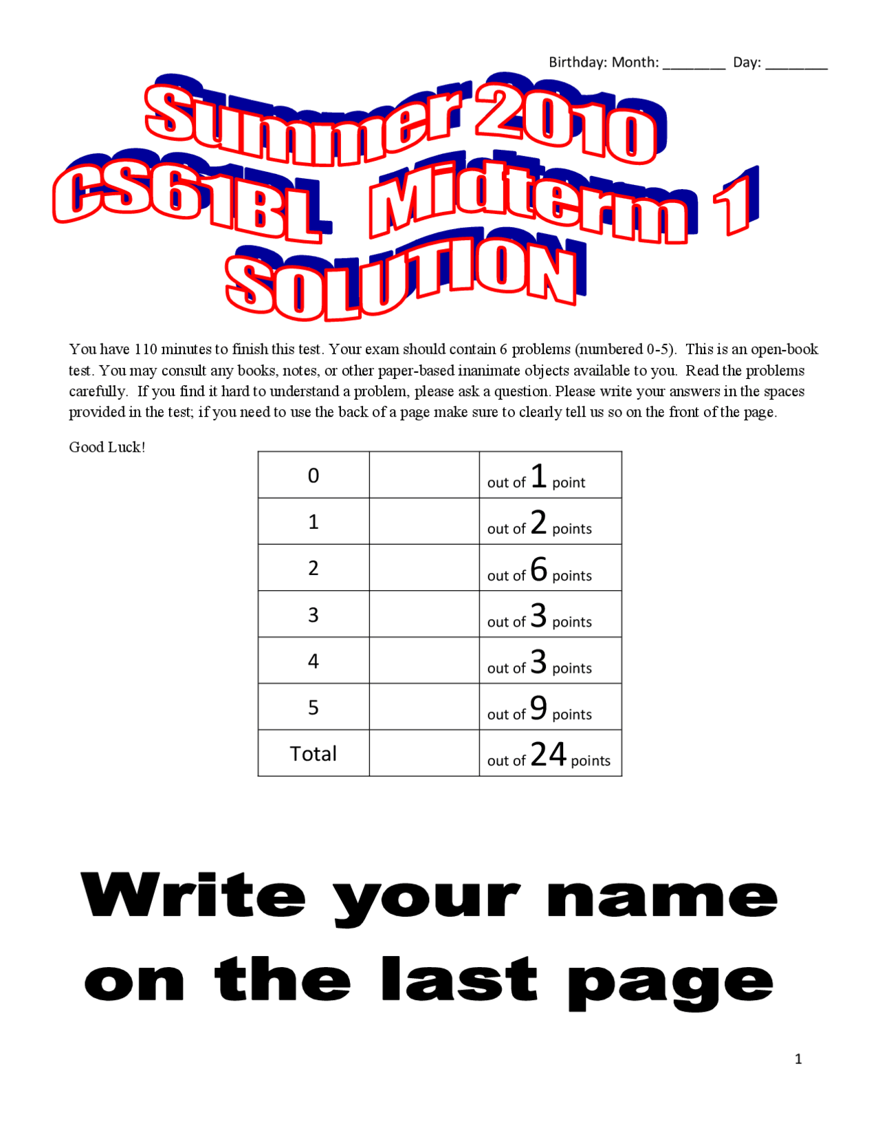 Helper Method Data Structures And Programming Methodology Solved