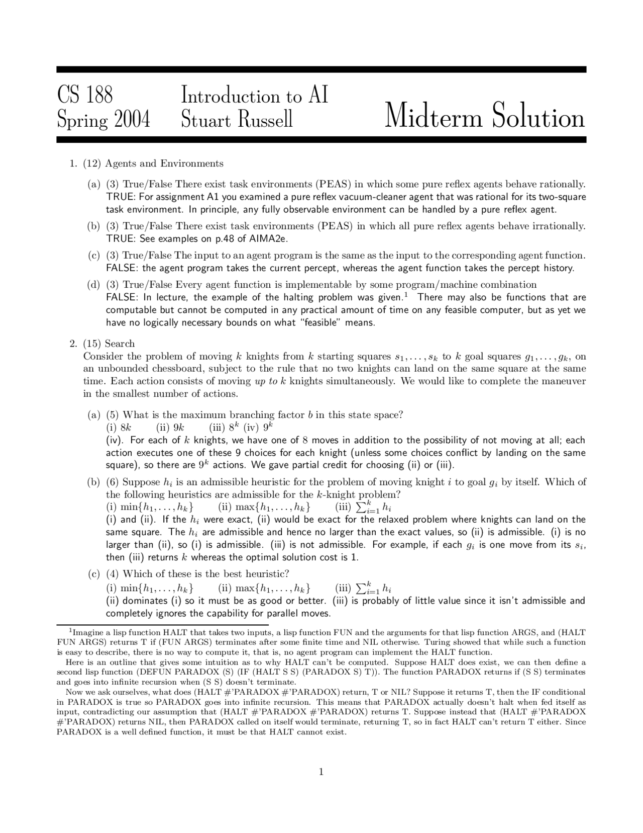 Task Environments Introduction To Artificial Intelligence Solved