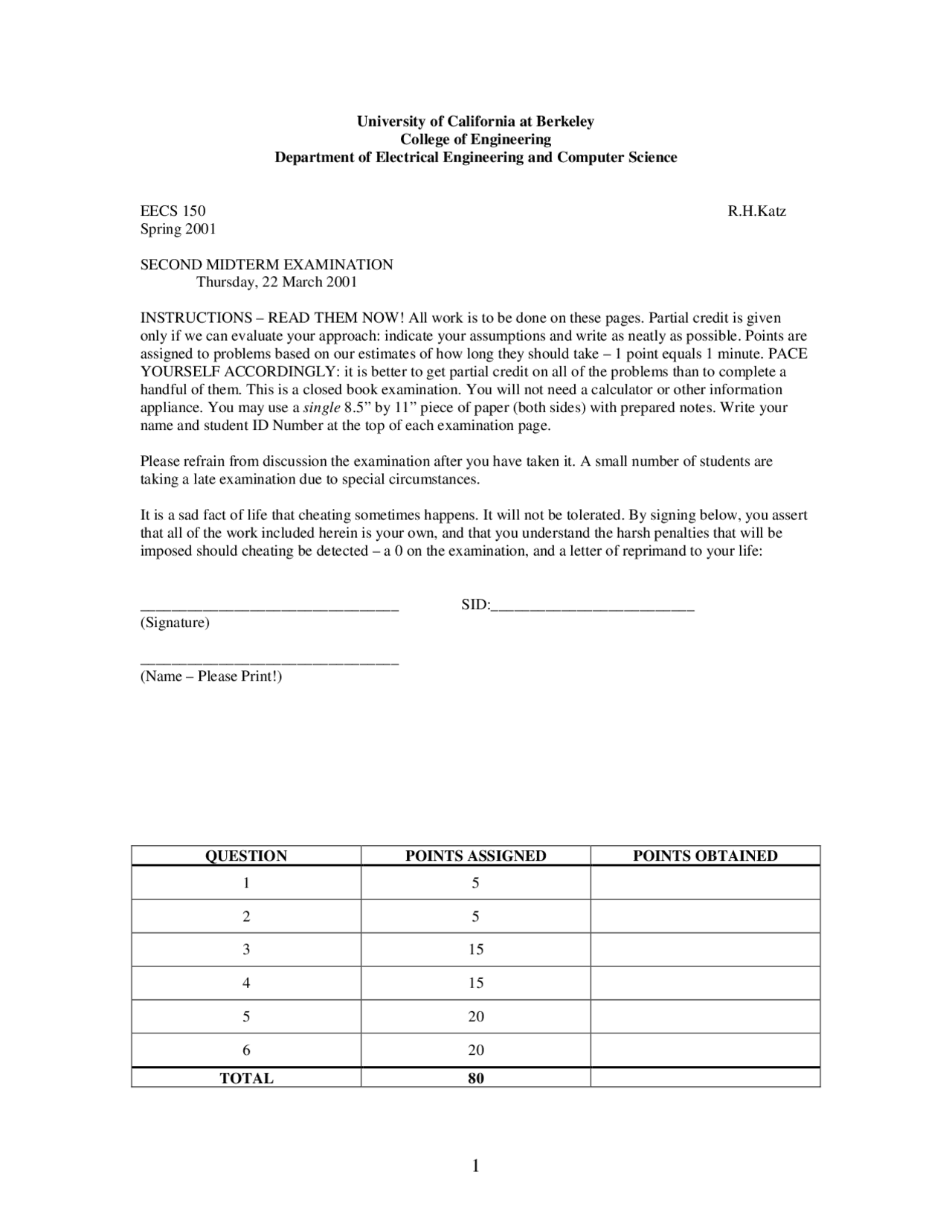 Flip-Flop Inputs -Components and Design Techniques for Digital System - Exams - Docsity