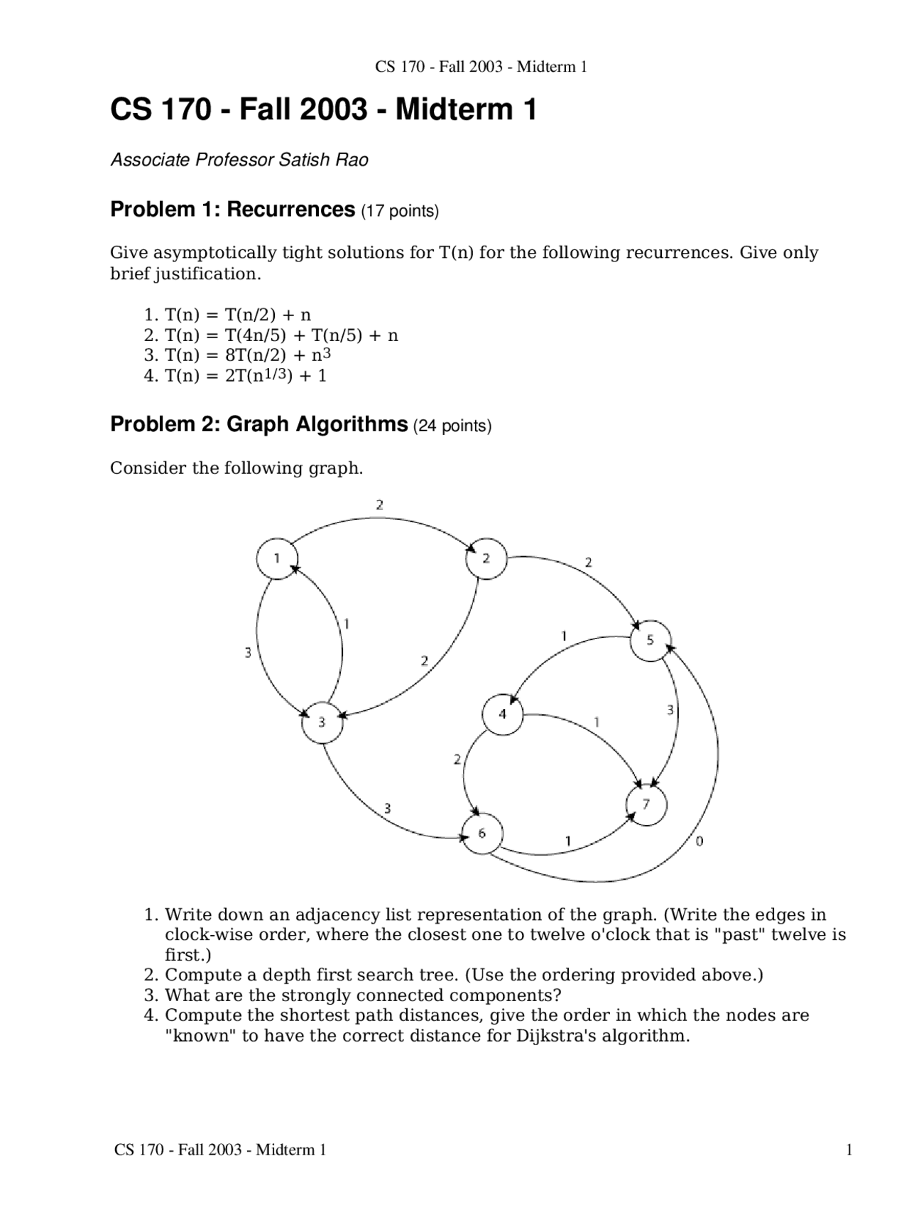 Graph Algorithms Efficient Algorithms And Intractable Problems 3524