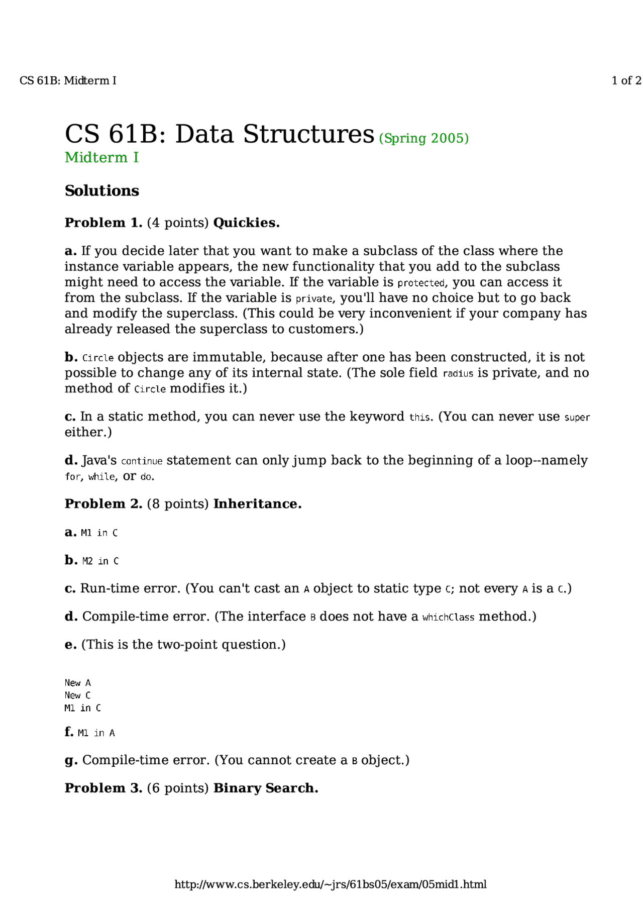 Fragments Print Data Structures Solved Exams Docsity