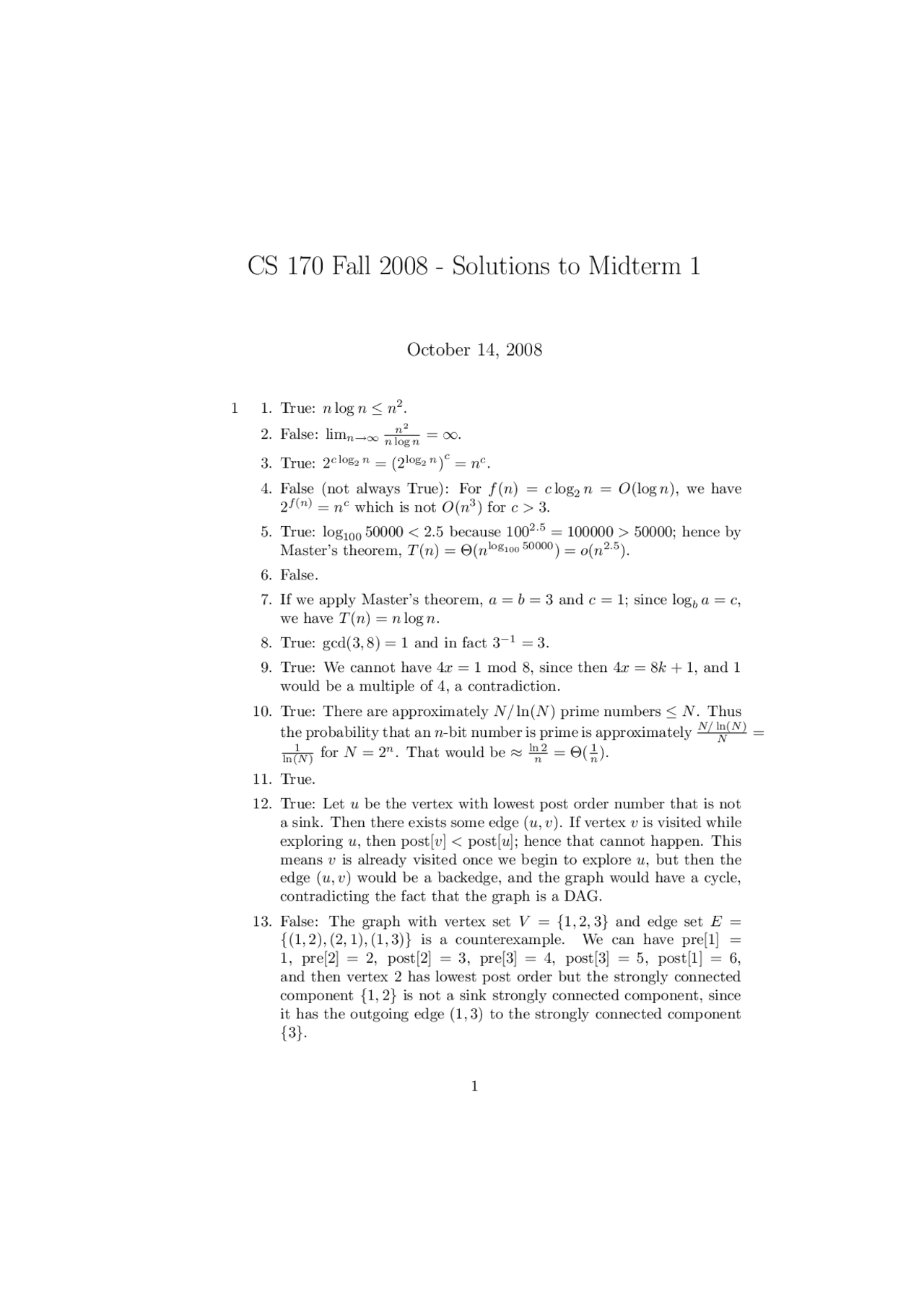 Multiplicative Inverse Efficient Algorithms And Intractable Problems Solved Exams Exams