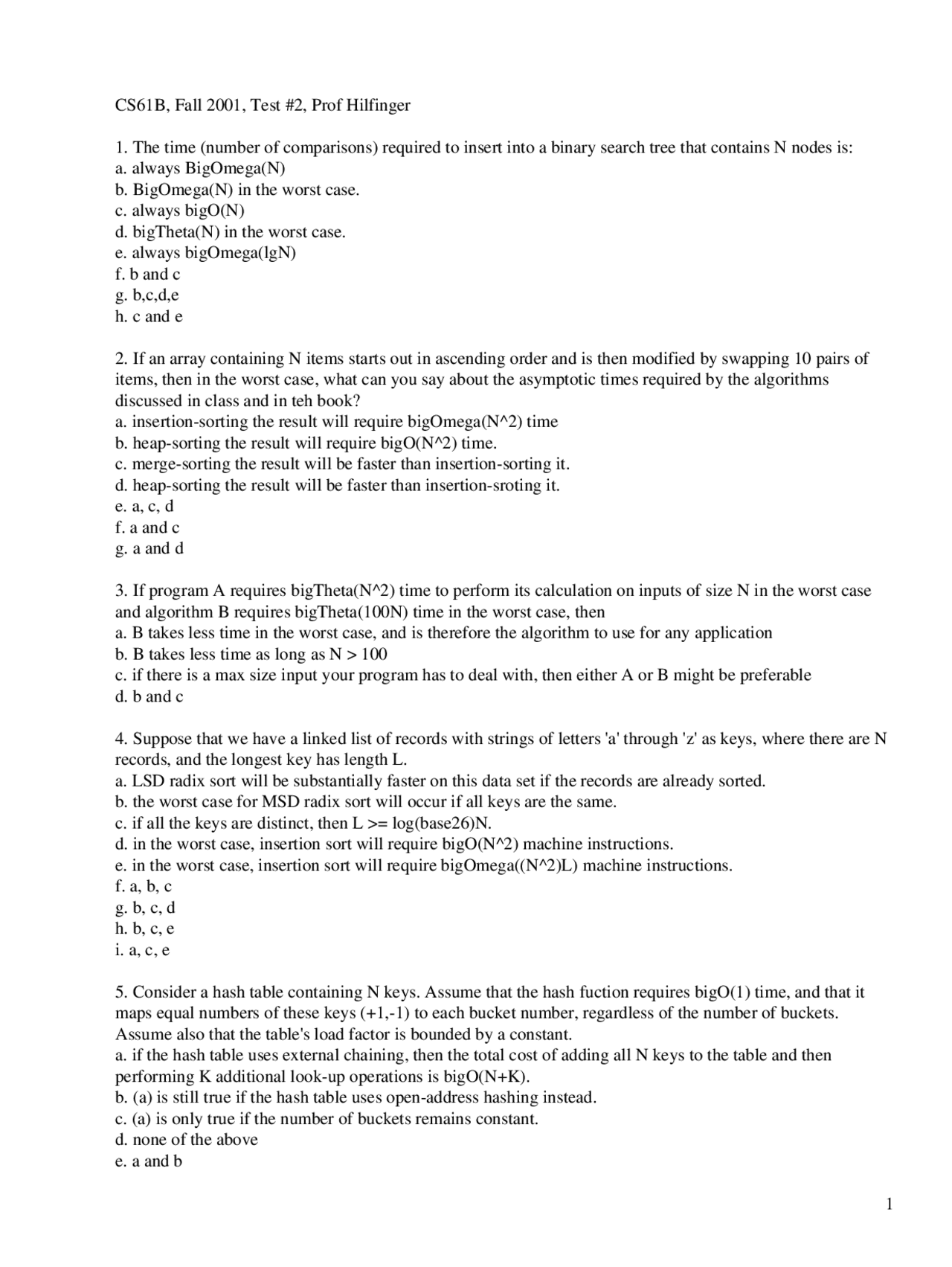 Msd Radix Data Structures Exams Exams Data Structures And