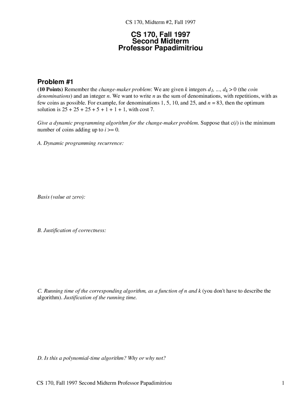 Corresponding Algorithm Efficient Algorithms And Intractable Problems 4695
