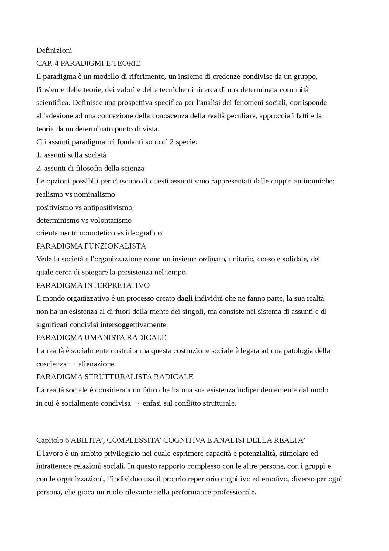Definizioni Docsity