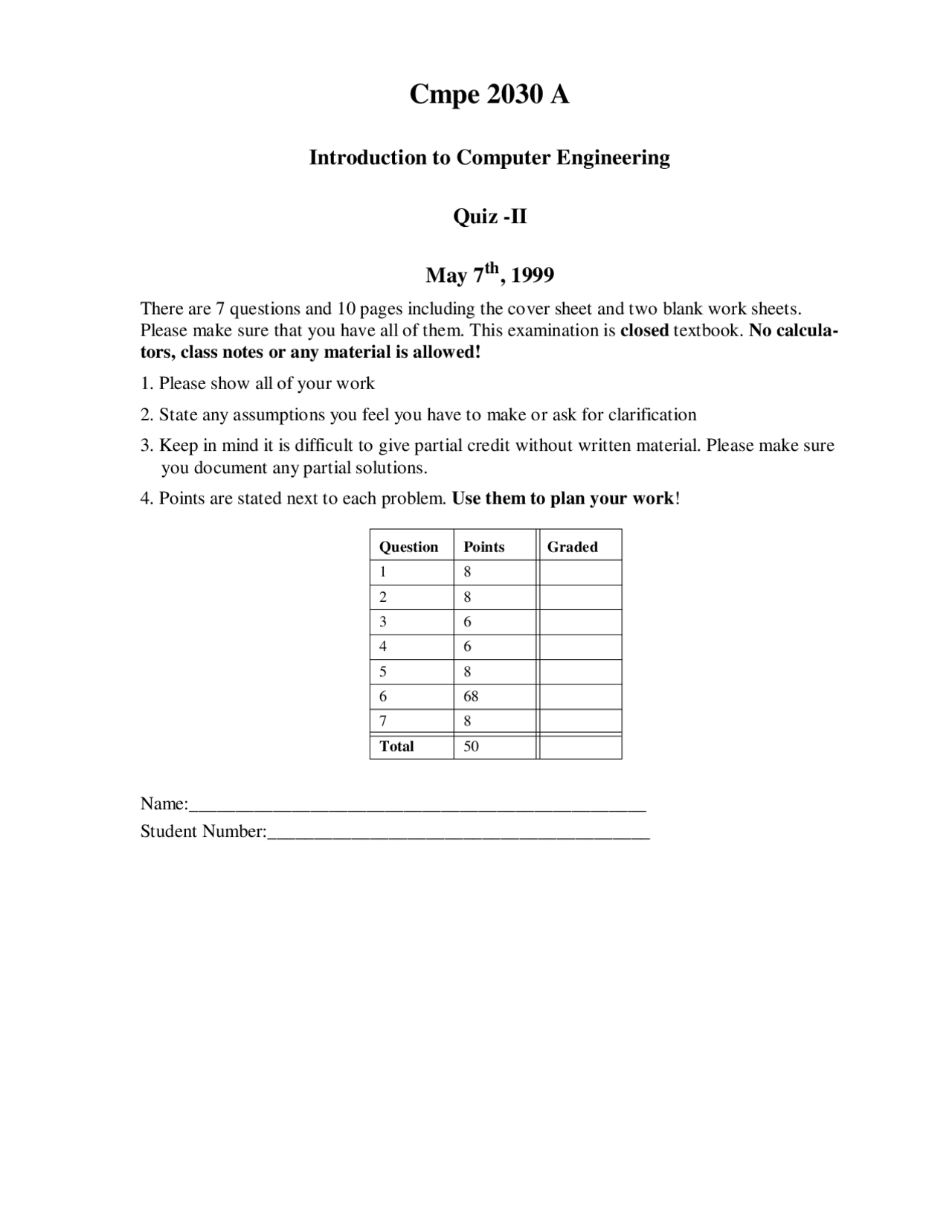 Synchronous Binary Computer Engineering Exam Docsity