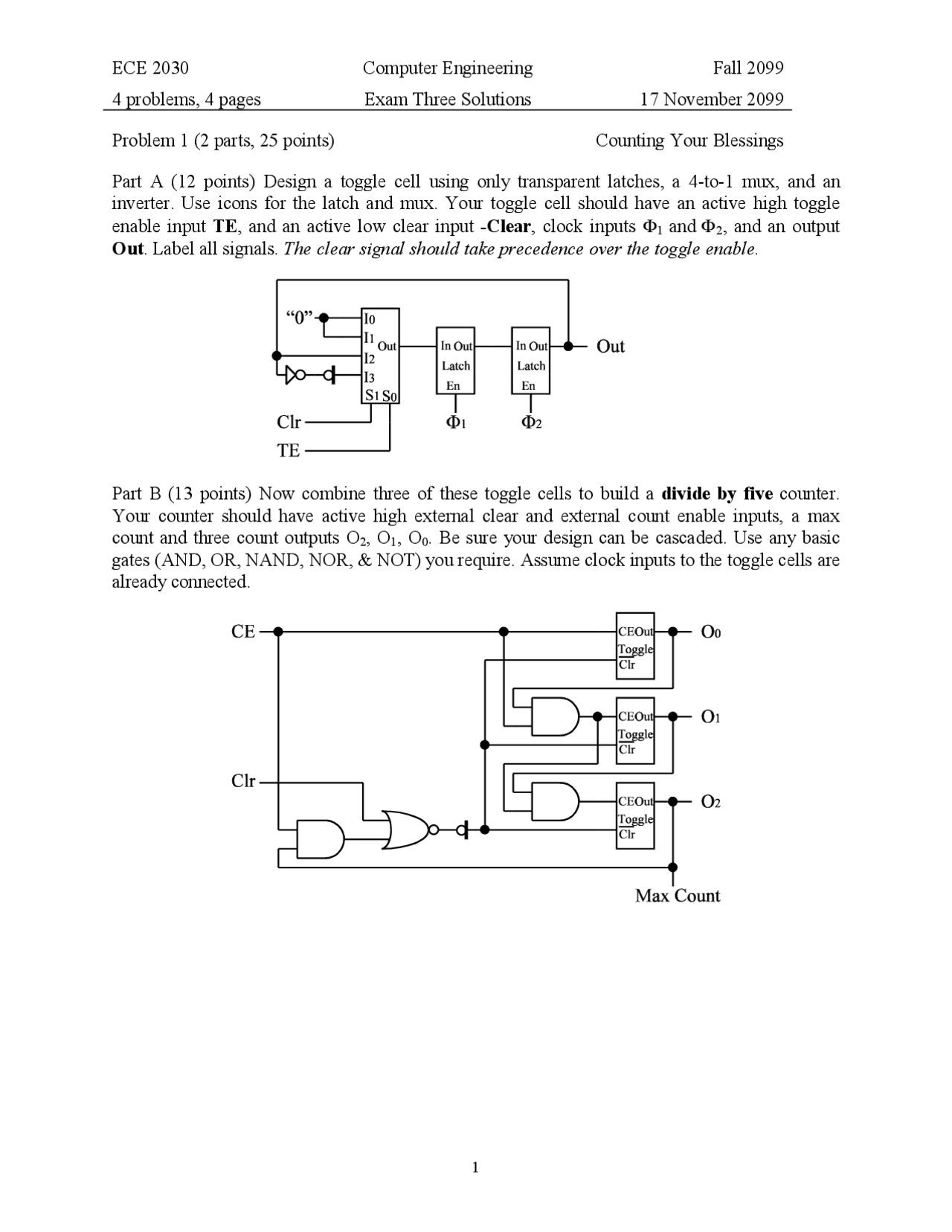 Gigabyte Computer Engineering Solved Exam Docsity