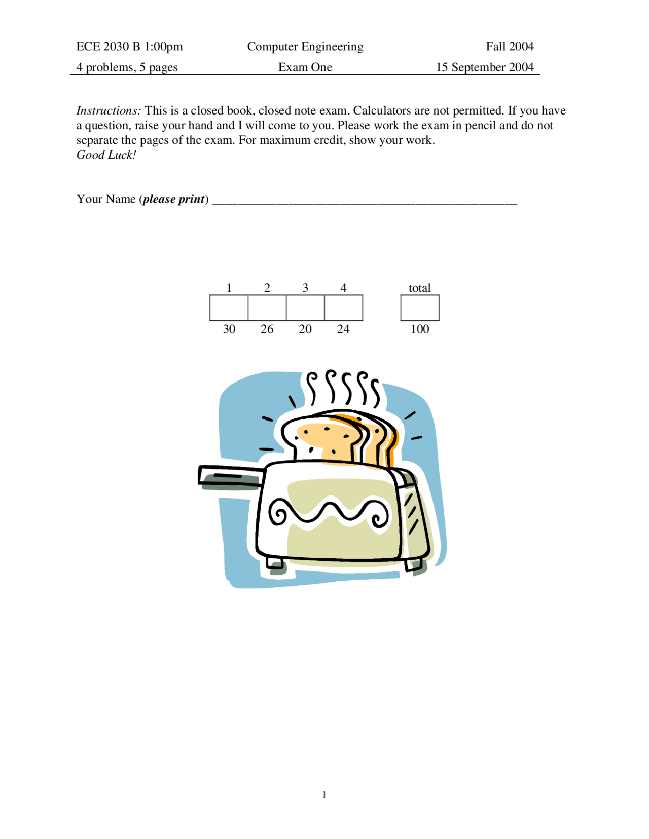 Complementary Switching Computer Engineering Exam Docsity