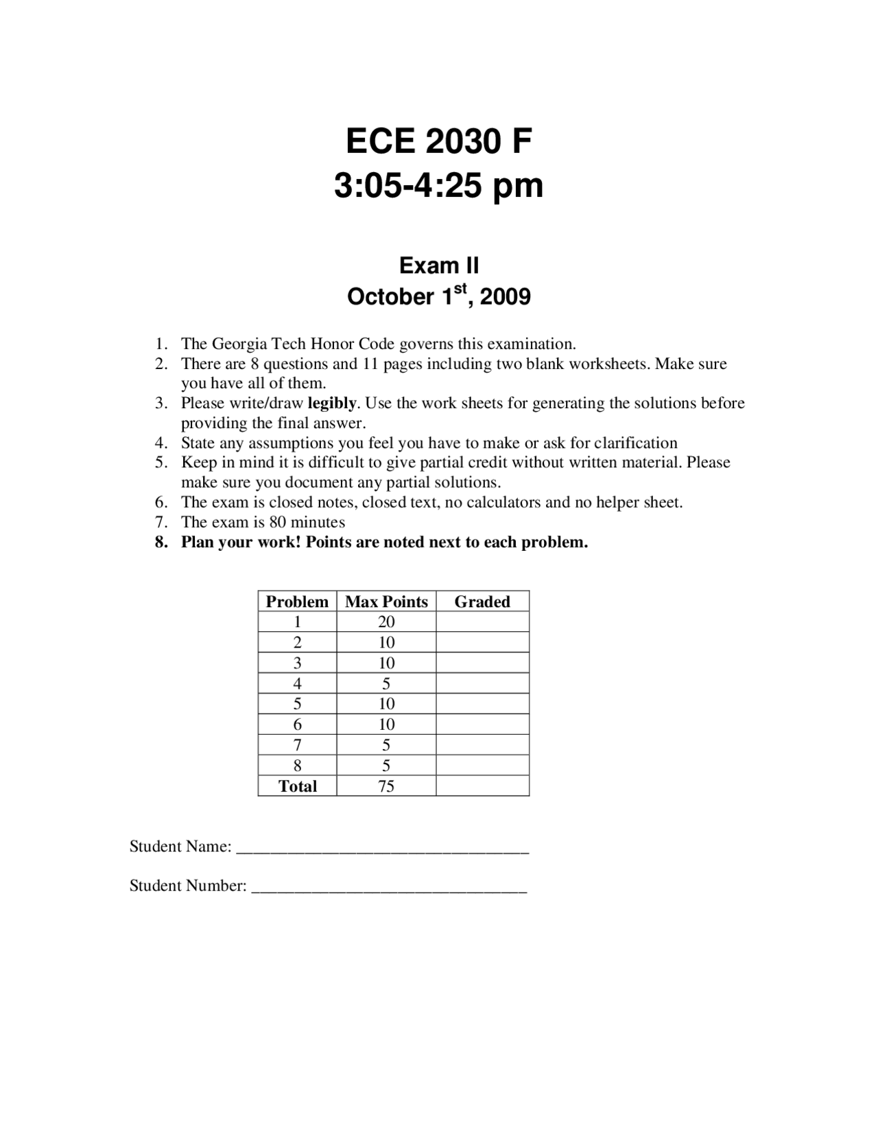 Combinational Circuit Computer Engineering Exam Docsity
