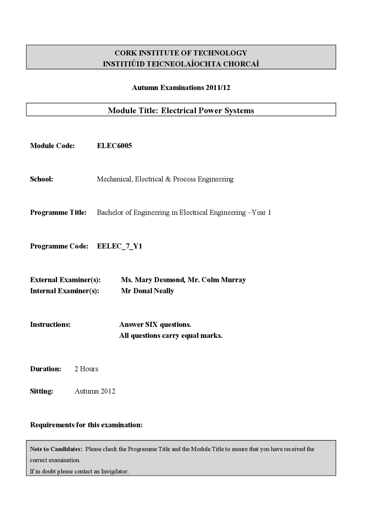 Step Voltage - Electrical Power Systems and Equipment - Exam | Exams ...