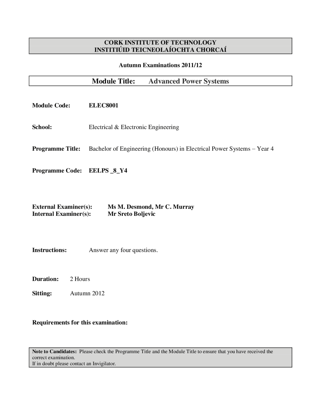 Sequence Networks Advance Power System Exam Docsity