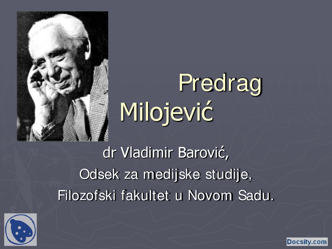 Predrag Milojevic-Skripta-Velikani srpskog novinarstva | Rezime ...