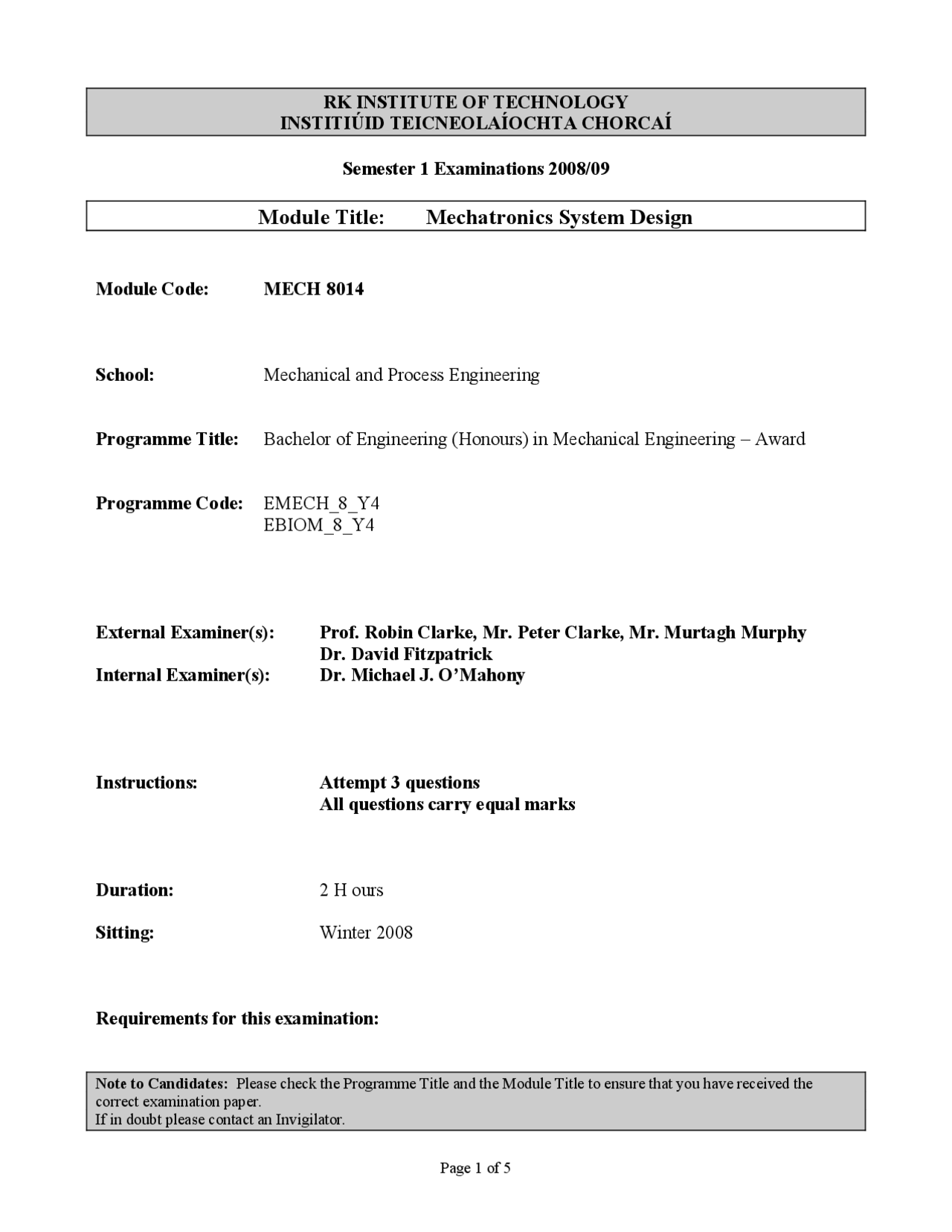 Sampling And Aliasing Mechatronics Systems Design Exam Exams