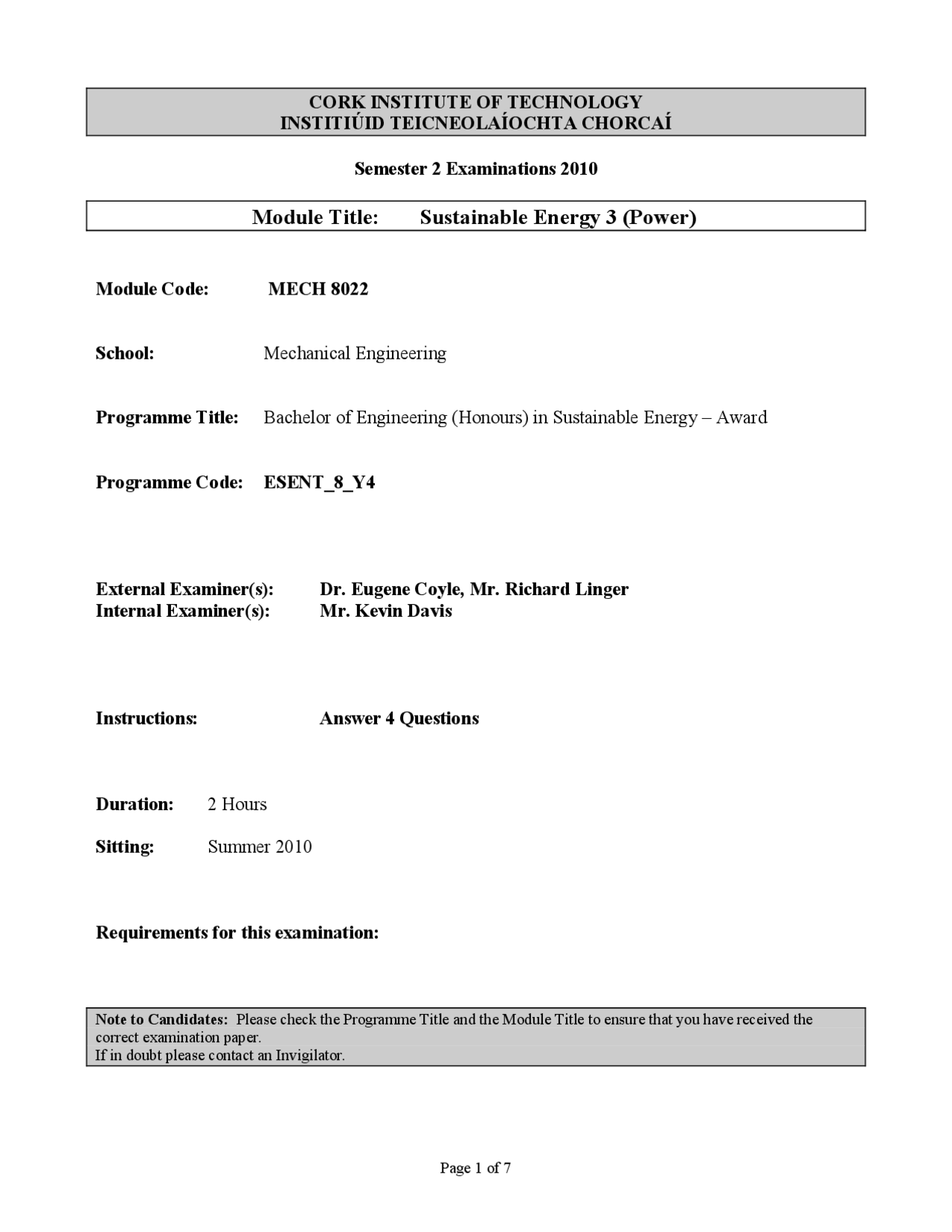 Betz Limit Sustainable Energy Exam Docsity
