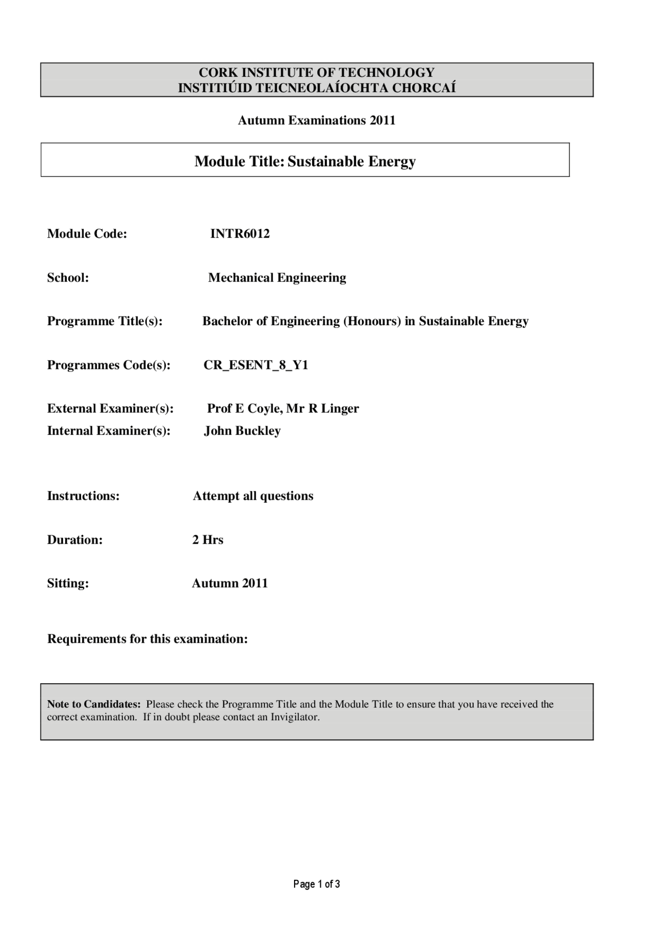 Photovoltaic Effect - Sustainable Energy - Exam - Docsity