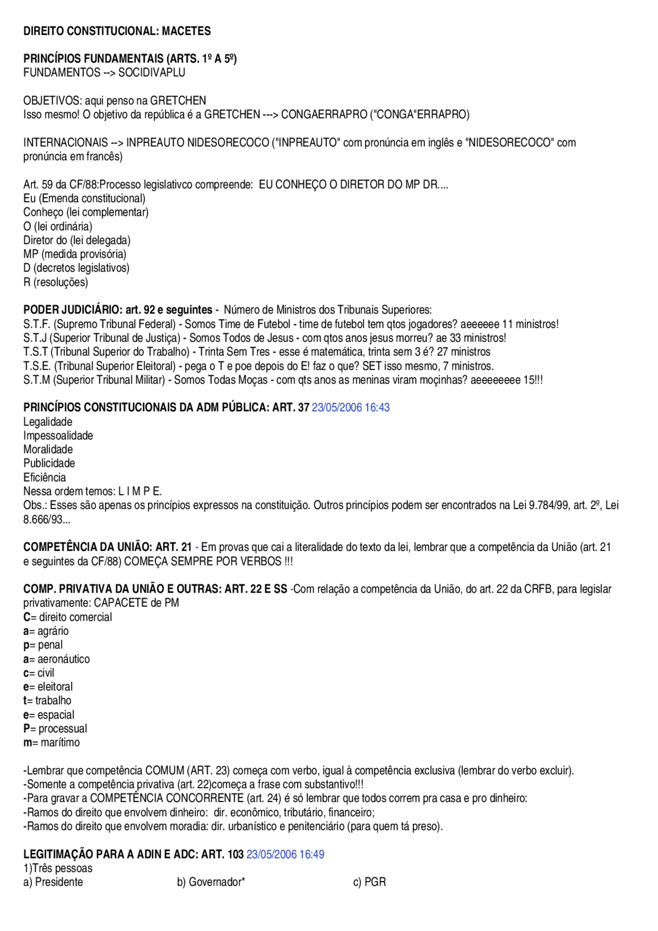 Direito Constitucional Apostilas Direito Docsity