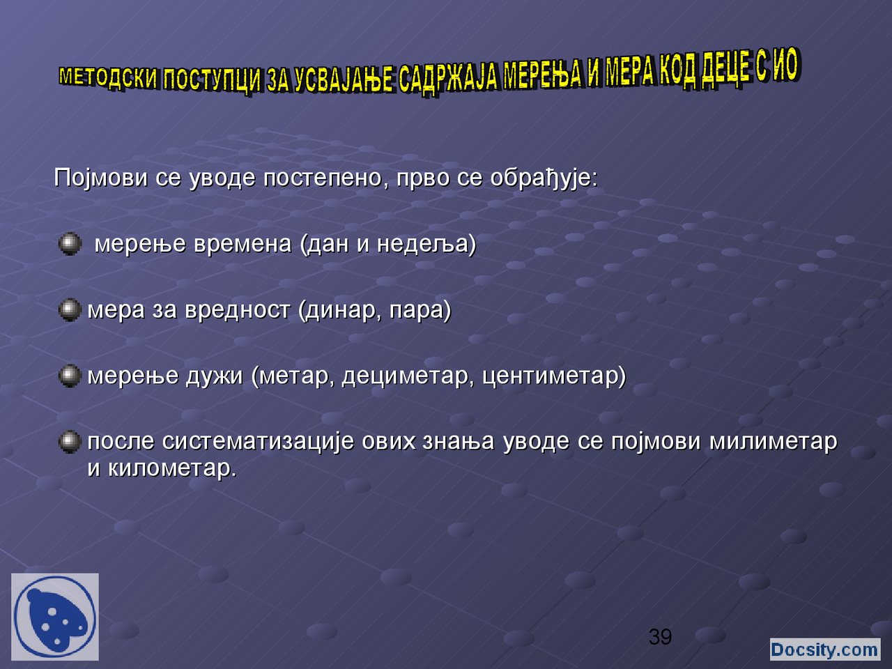 Geometrija- Slajdovi- Metodika matematika- FASPER Part3 | Slajdovi ...