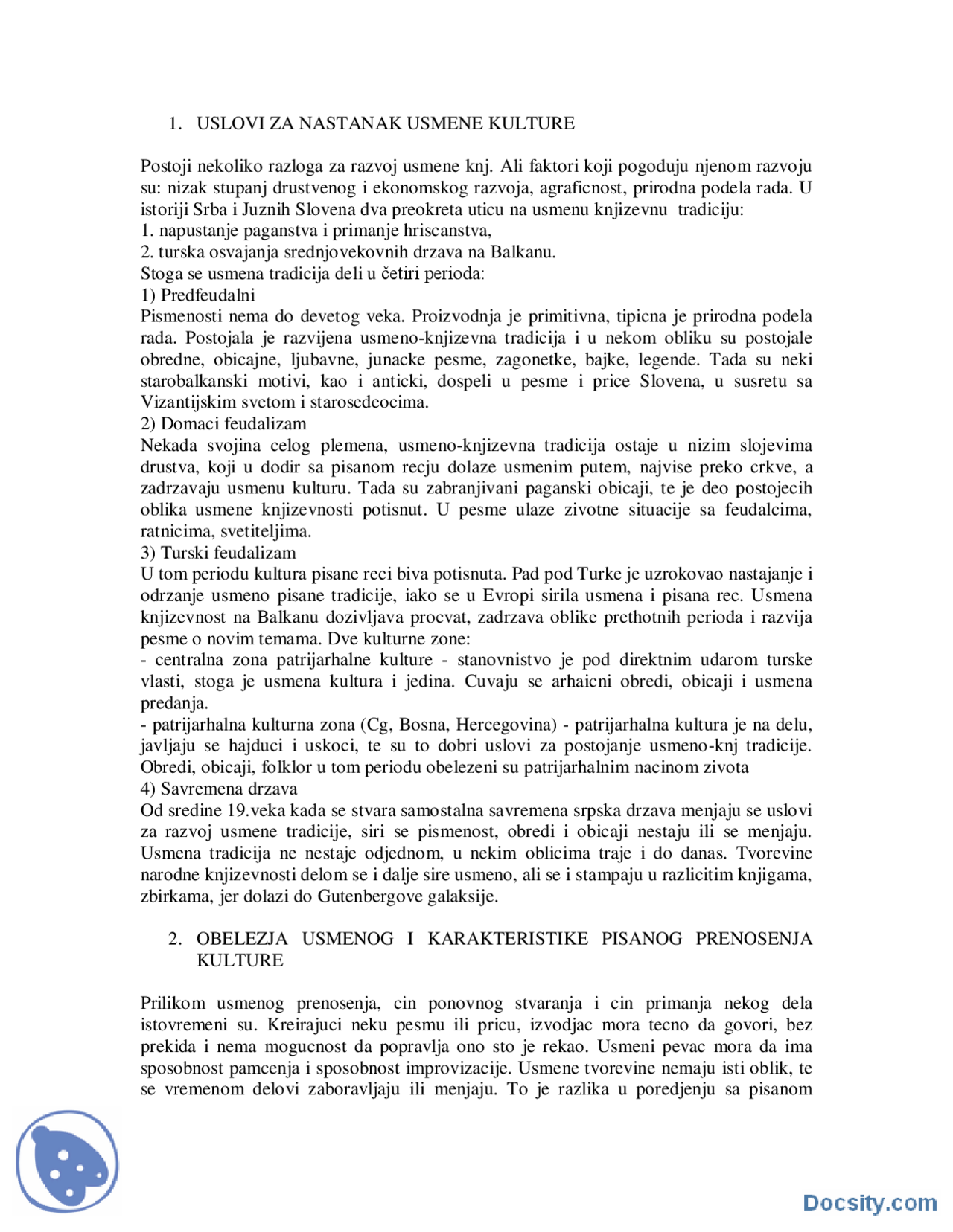Usmena i pisana kultura-Skripta-Novinarstvo | Rezime' predlog Srpska ...