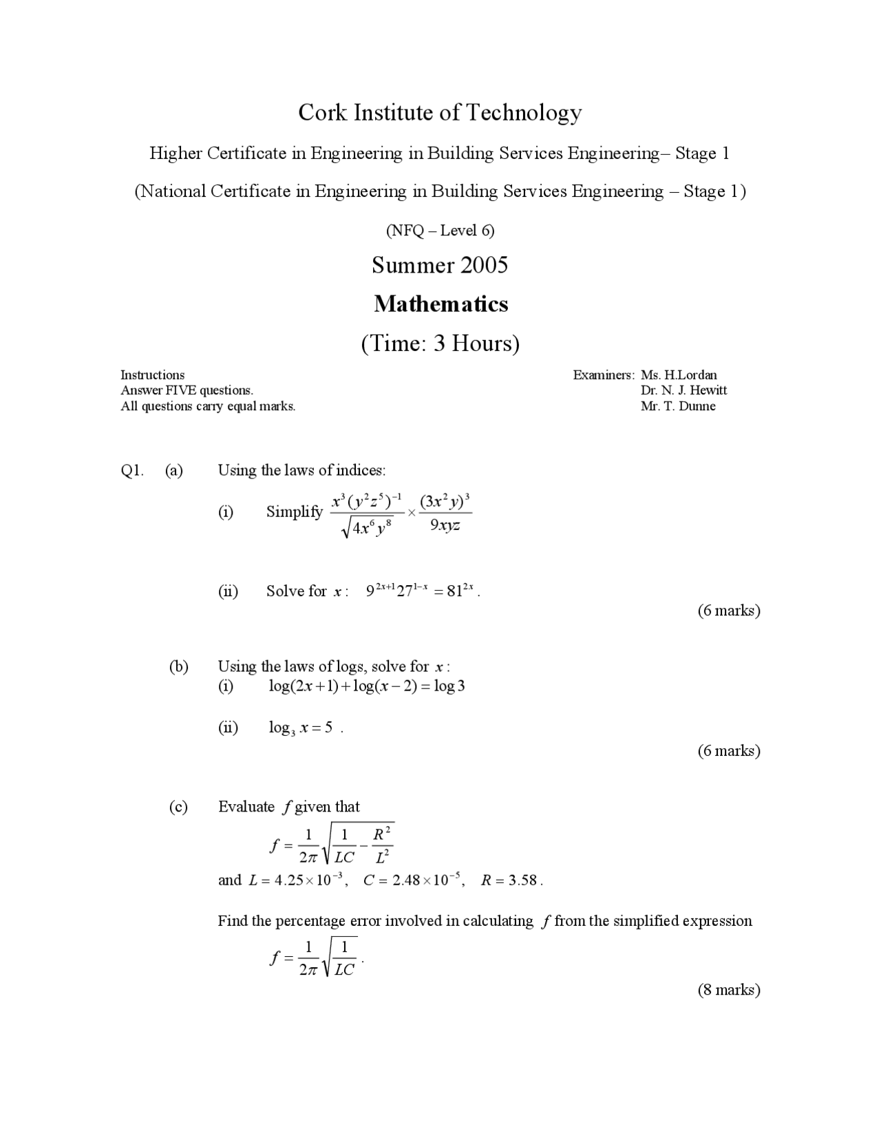 Using Intervals Mathematics Exam Docsity