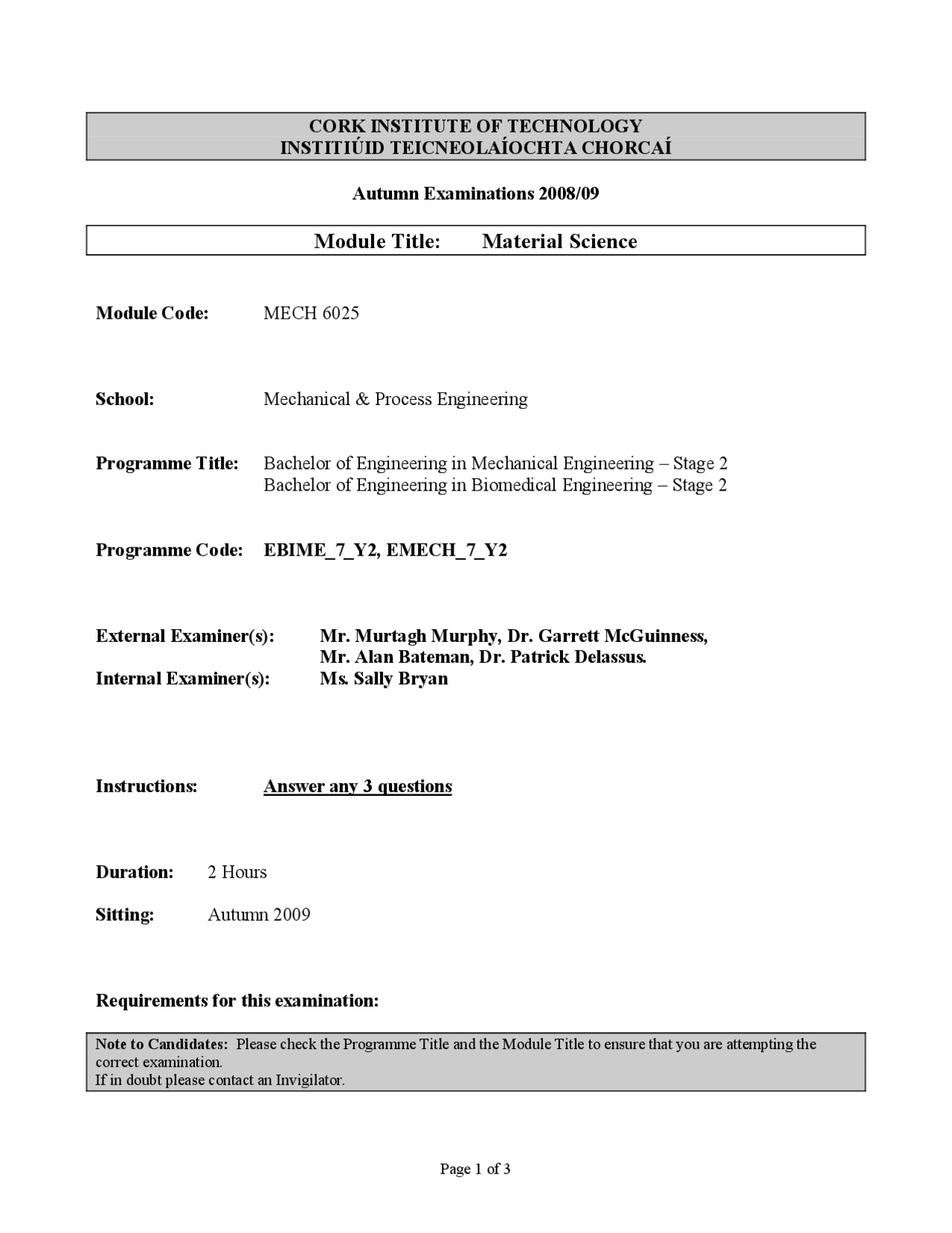 Annealing Namely Material Science Exam Exams Materials Science