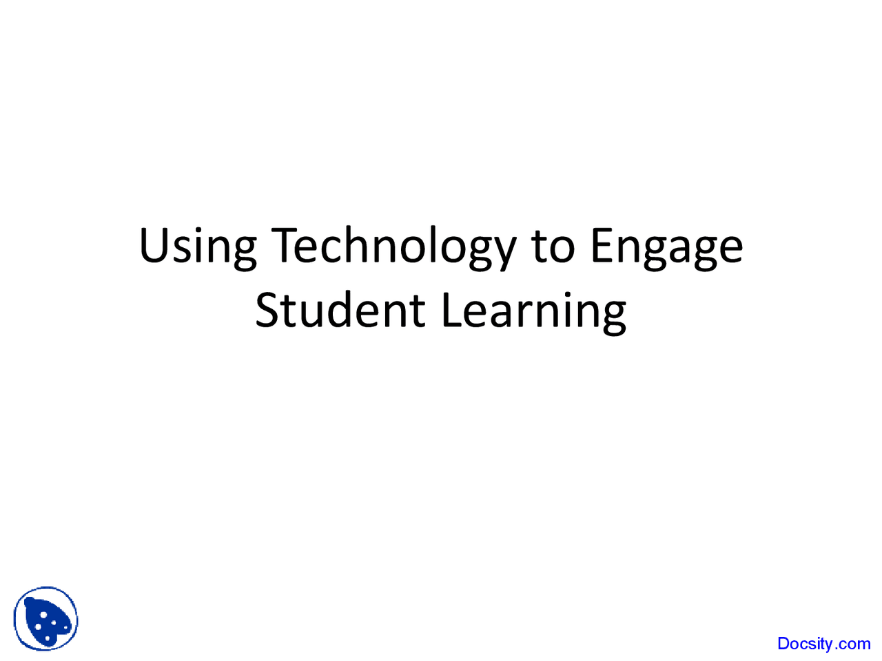 Using Technology Computerization And Its Impacts Lecture Slides Docsity