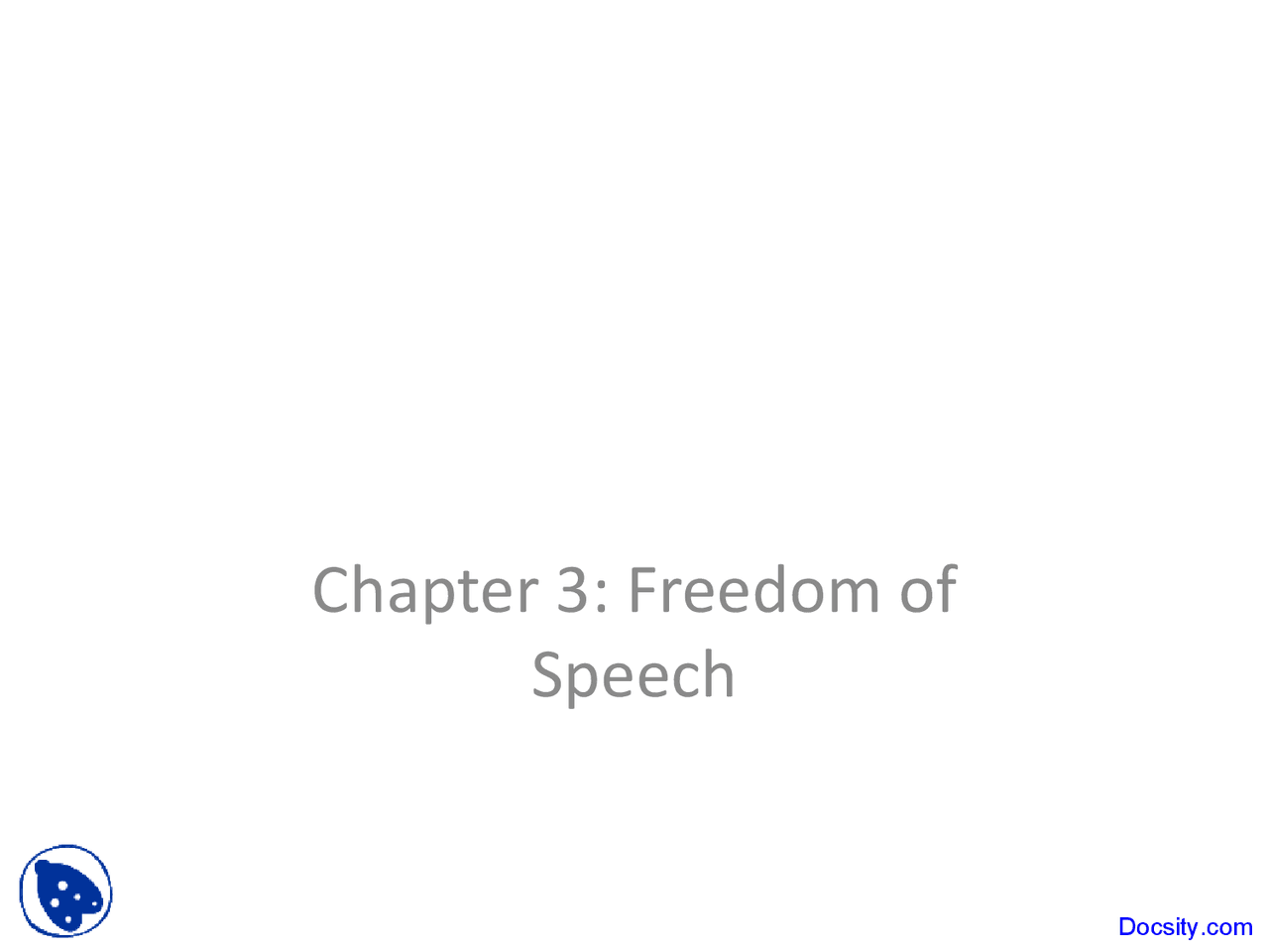 Freedom Of Speech Computerization And Its Impacts Lecture Slides Docsity