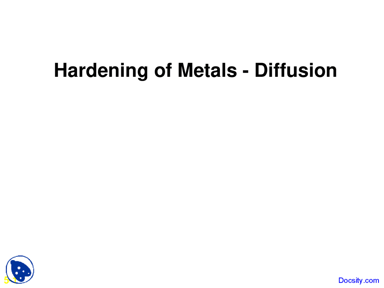Hardening of Metals - Intermediate Mechanics of Materials - Lecture Slides - Docsity