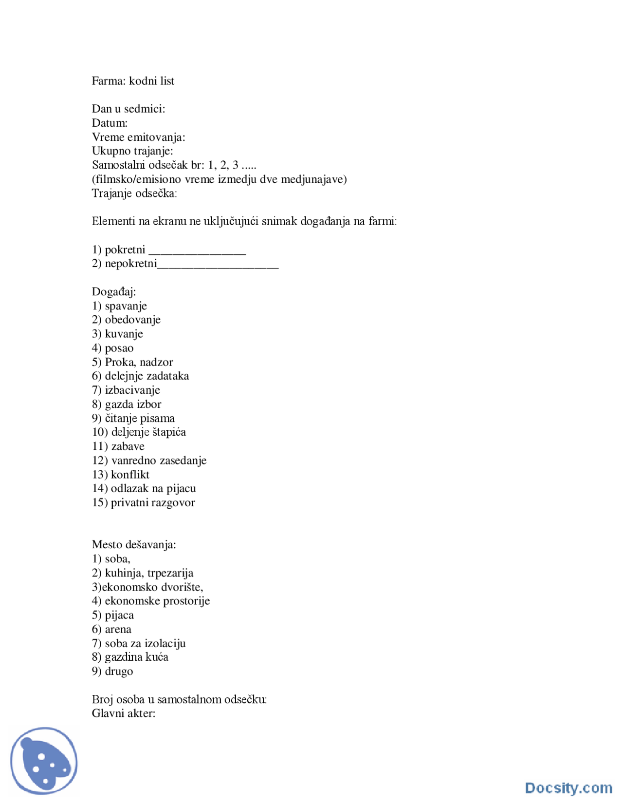 Model Kodnog Lista Skripta Kritička Analiza Medijskog Diskursa