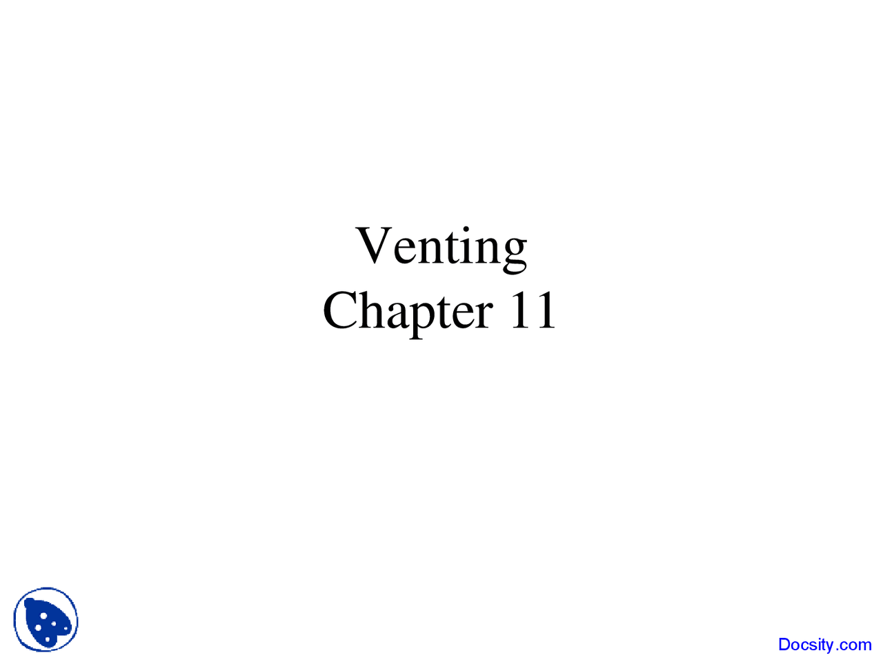 Venting Polymer Design And Tooling Lecture Slides Docsity