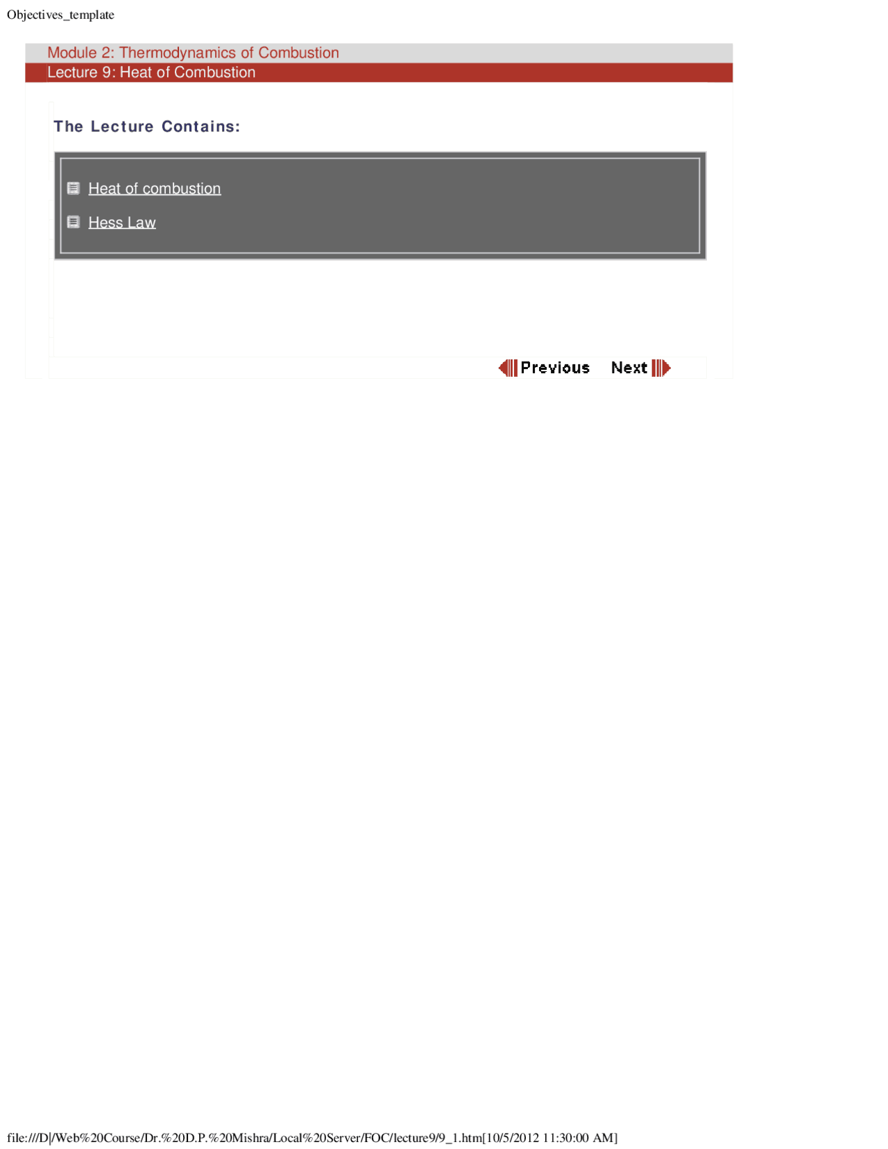 Heat Of Combustion Fundamentals Of Combustion Lecture Notes Docsity