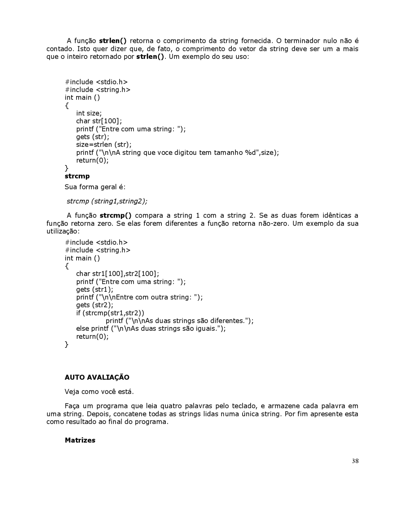 Programação C Apostilas Ciência Da Computação Parte2 Docsity