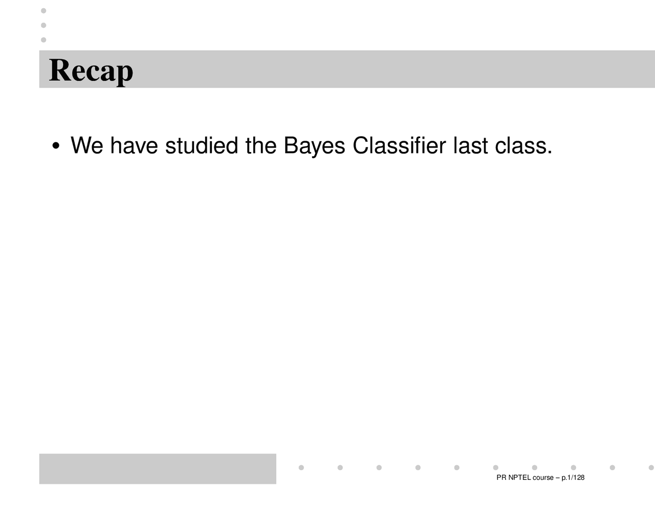 Classifier Assigning Class Introduction To Pattern Recognition