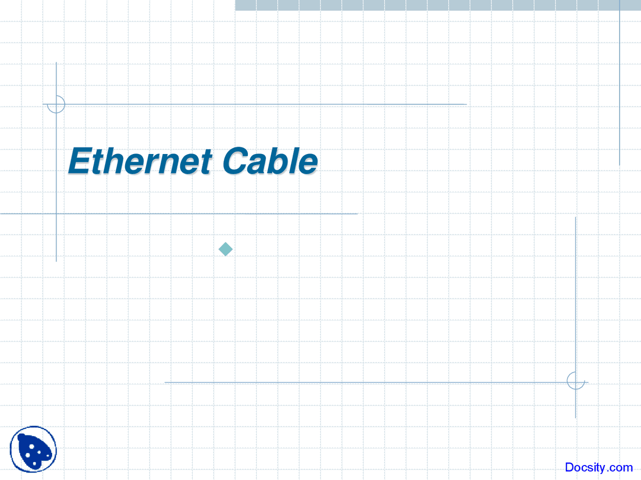 Ethernet Cable - Local Area Network - Lecture Slides - Docsity