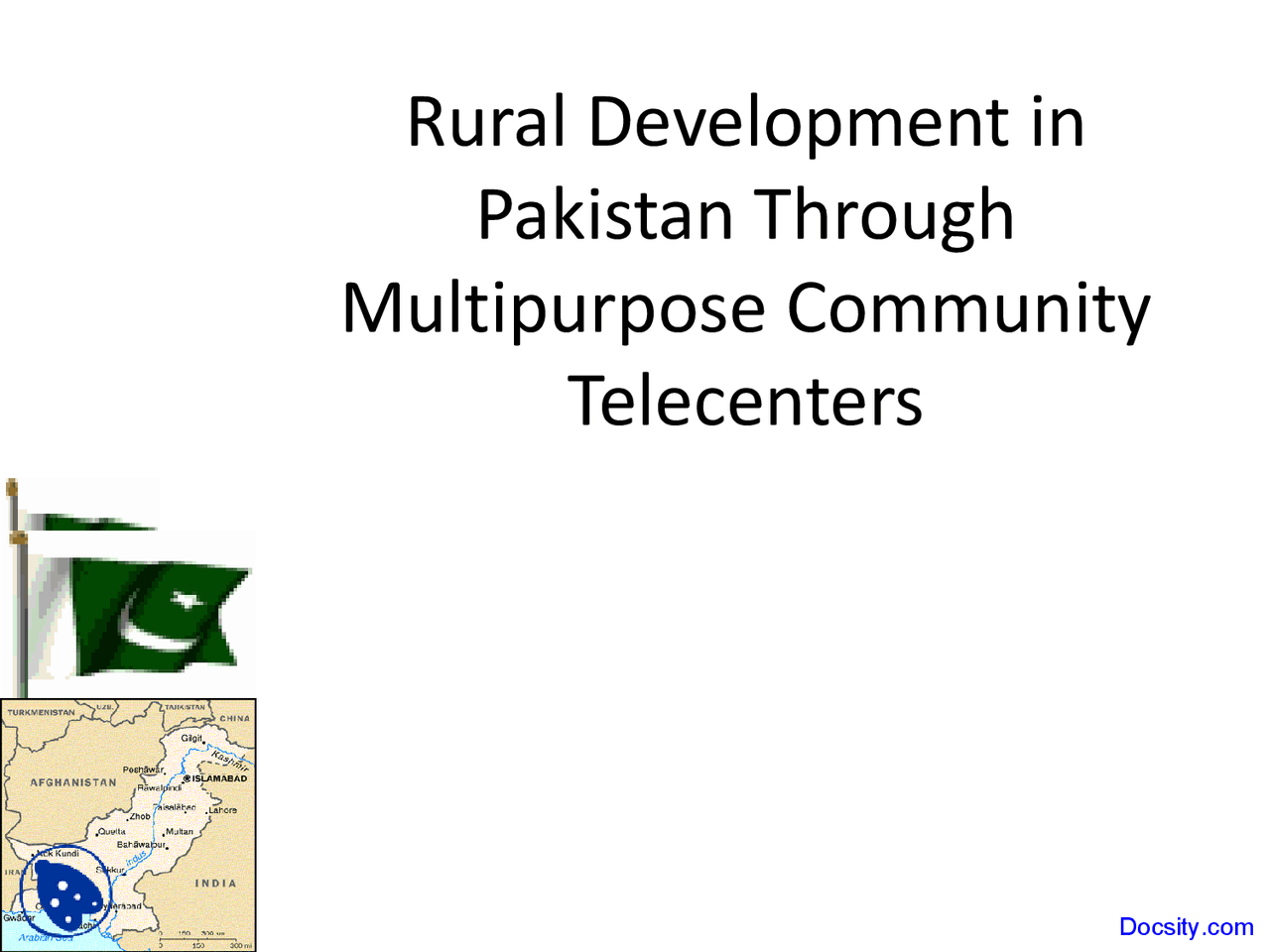 Pakistan Rural Development Lecture Slides Docsity
