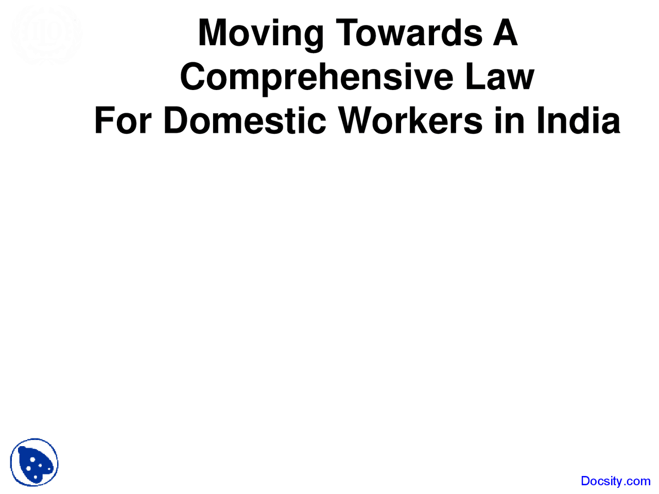 Comprehensive Law Social Legislation Lecture Slides Docsity