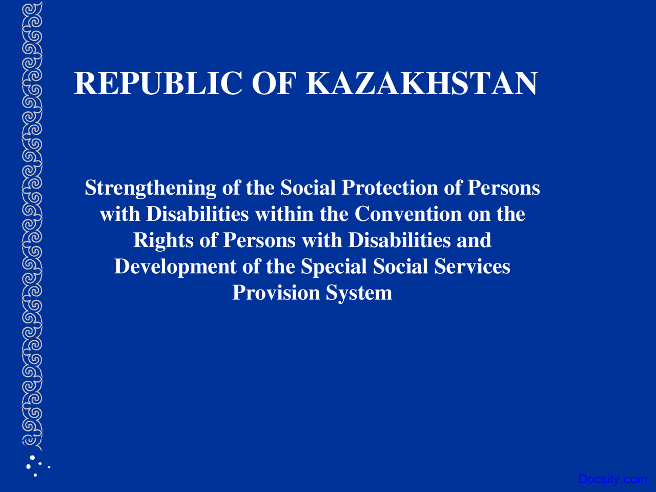 Strengthening Social Legislation Lecture Slides Docsity