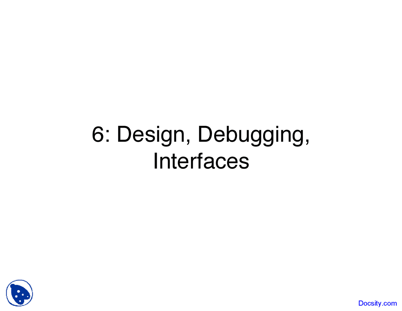 Design Introduction To Programming In Java Lecture Slides Docsity 7613