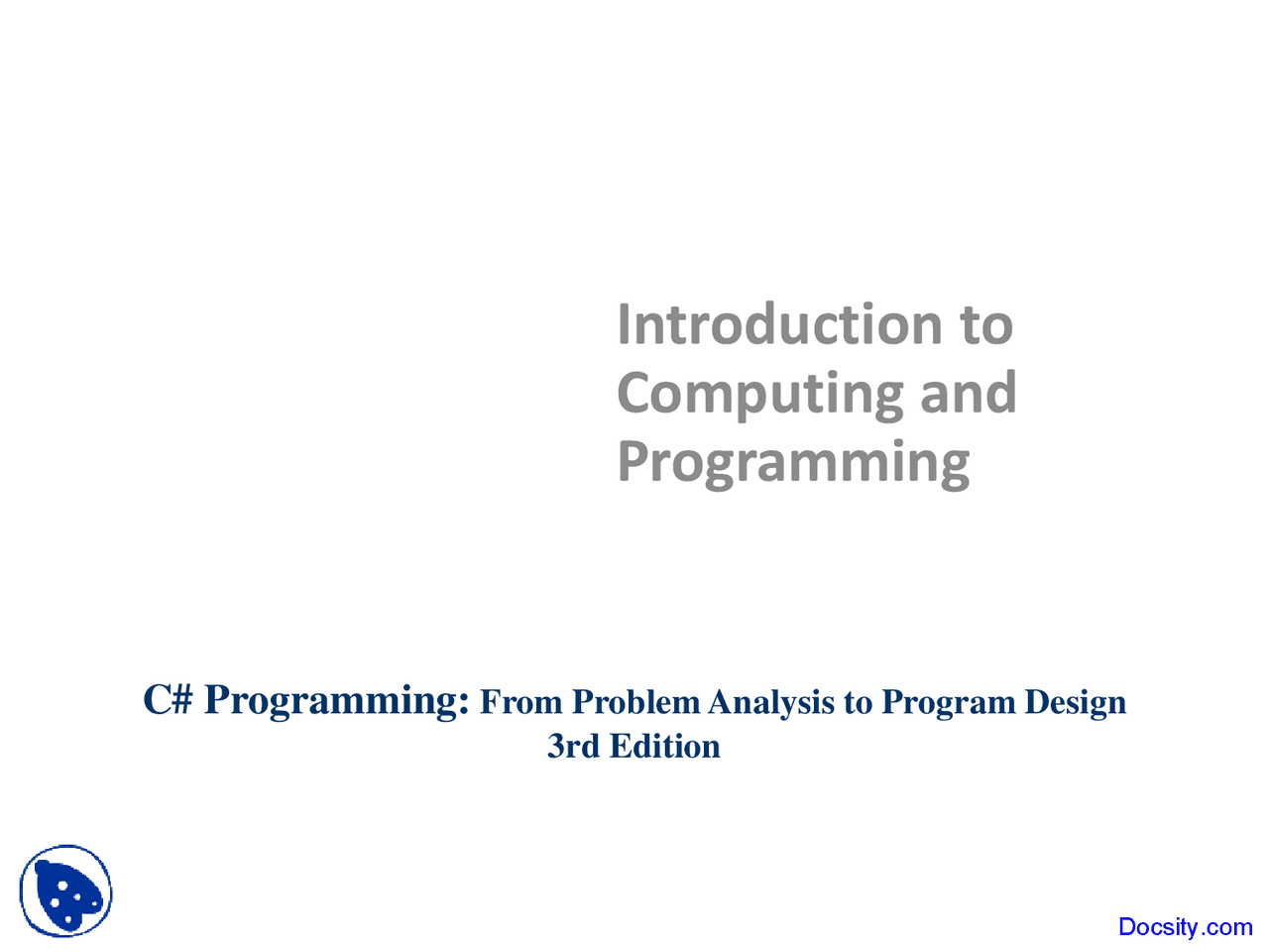 History of Computers - Fundamentals of System Development - Lecture ...