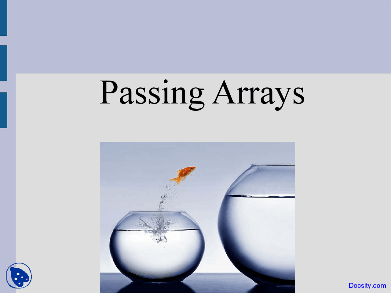 Passing Arrays Introduduction To Jave Programming Lecture Slides 5143