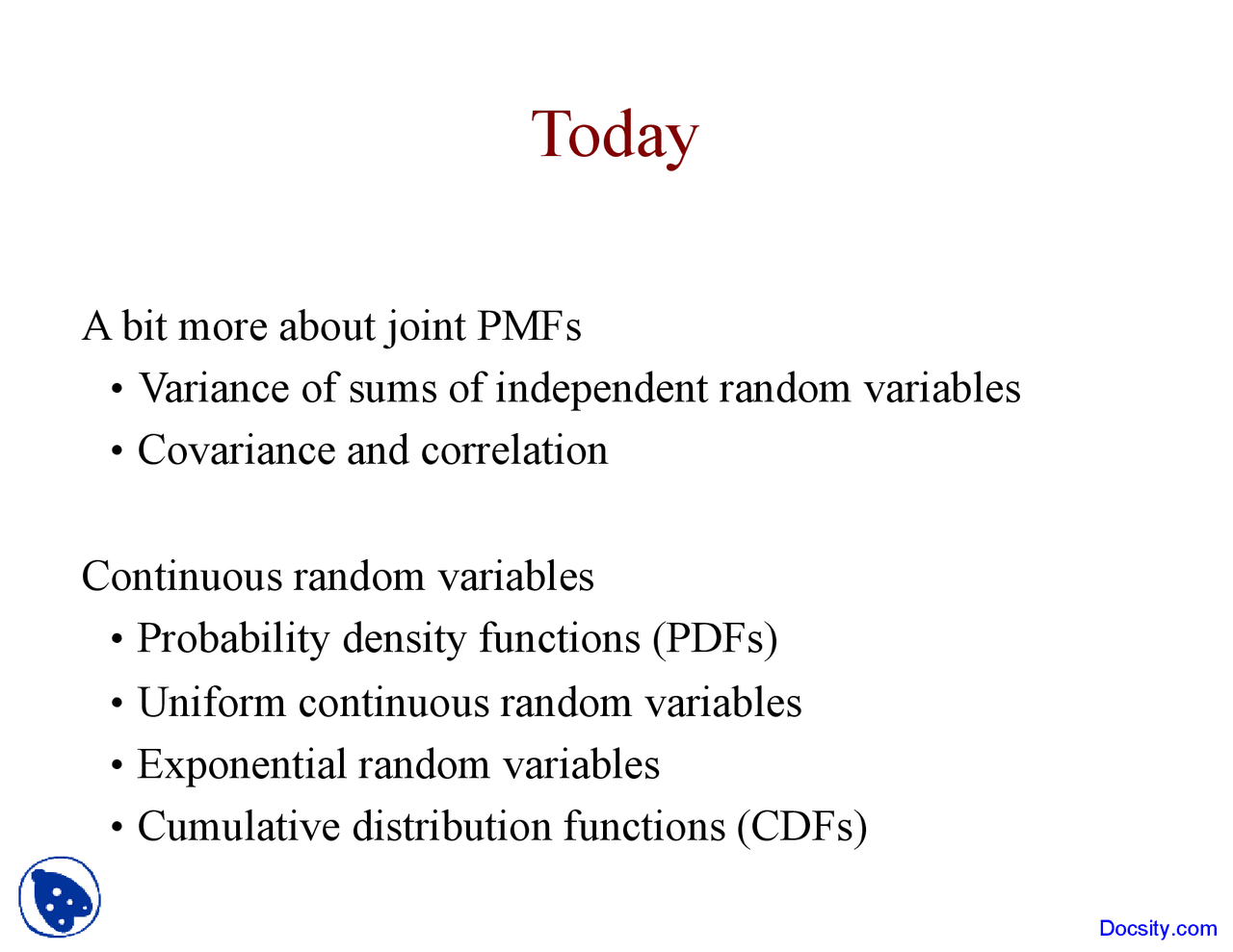 Covariance And Correlation Computer System Modeling Fundamentals