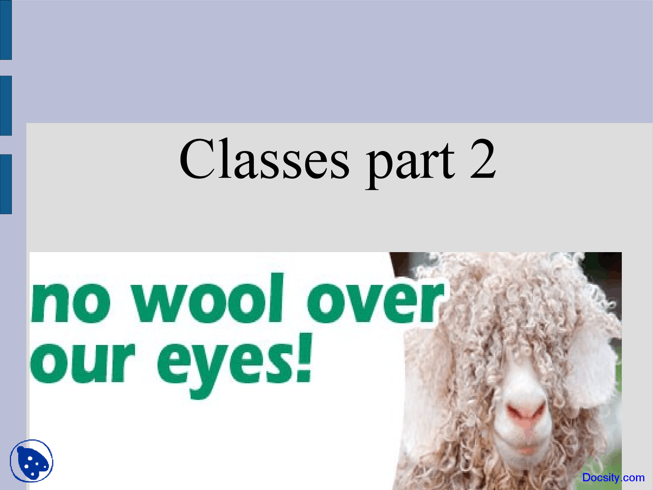 Classes Part Two Introduduction To Jave Programming Lecture Slides 9097