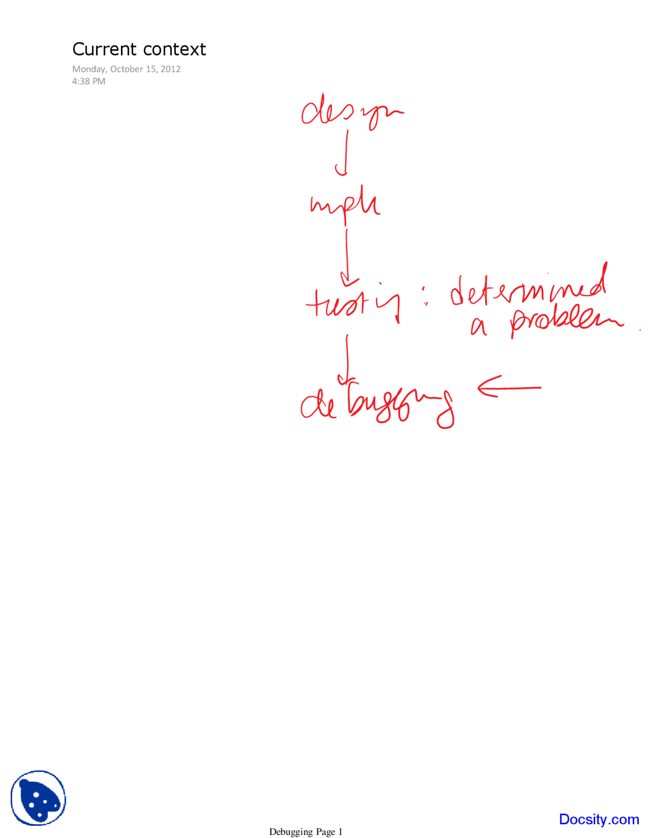 Art Of Debugging Principles Of Software Development Lecture Notes