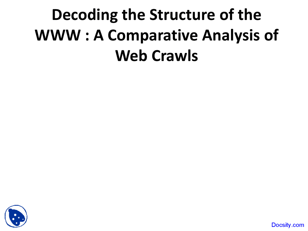 Decoding Structure - Computer and Information Science - Lecture Slides ...