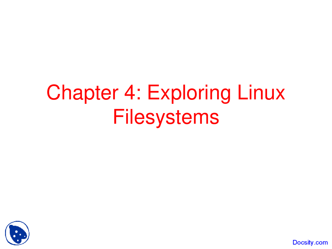 Directory Structure Unix Systems Lecture Slides Docsity