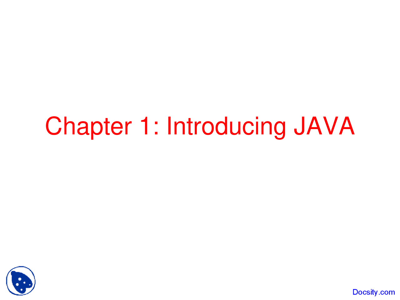 Introducing Java Object Oriented And Gui Programming Lecture Slides 0836