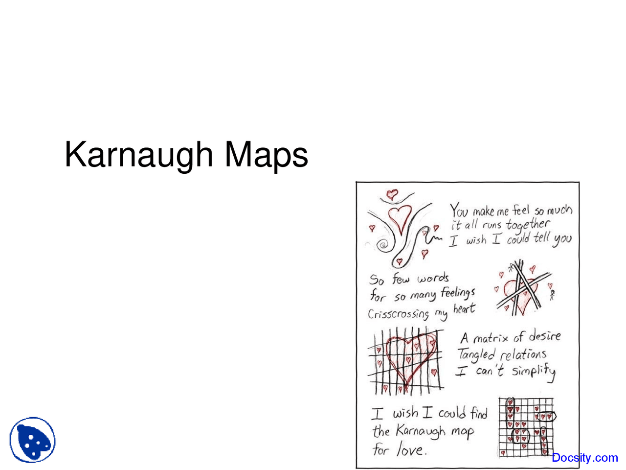 Karnaugh Maps Digital System Design Lecture Slides Docsity