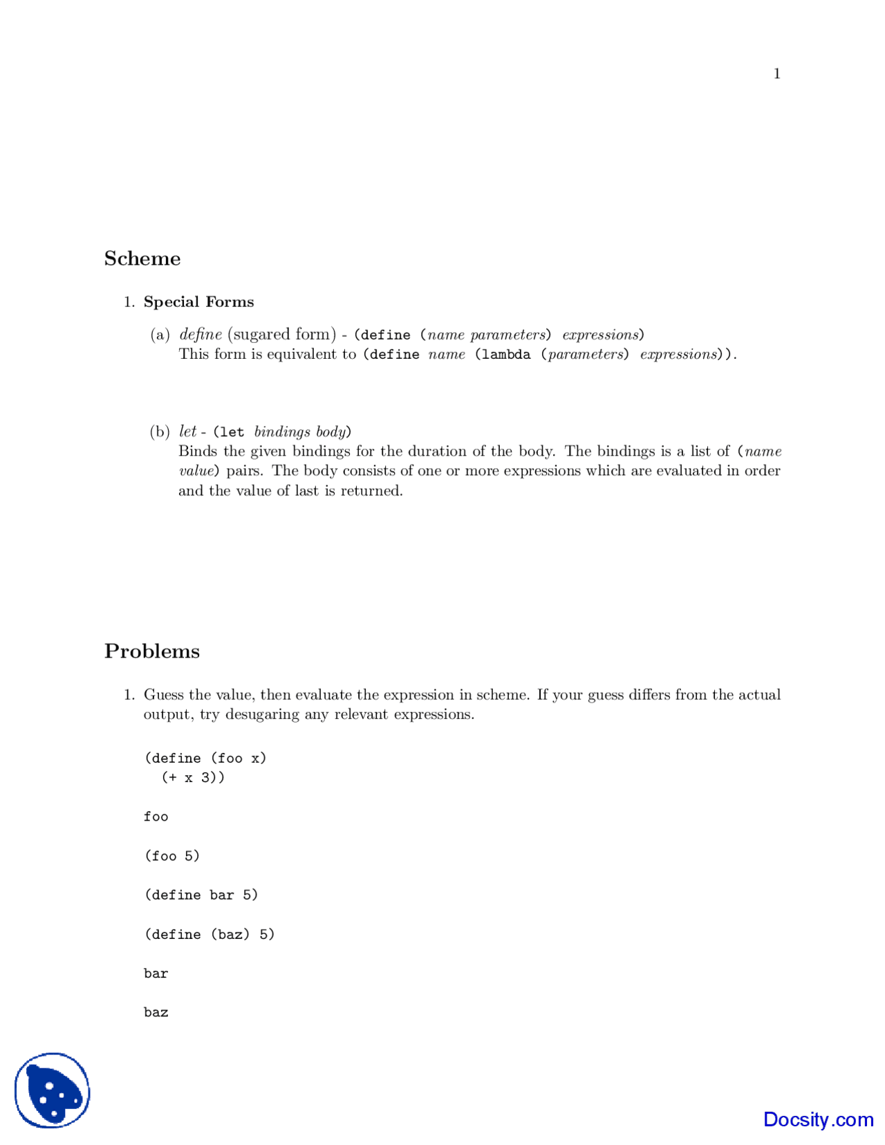 Special Forms Building Programming Experience Lecture Slides Docsity